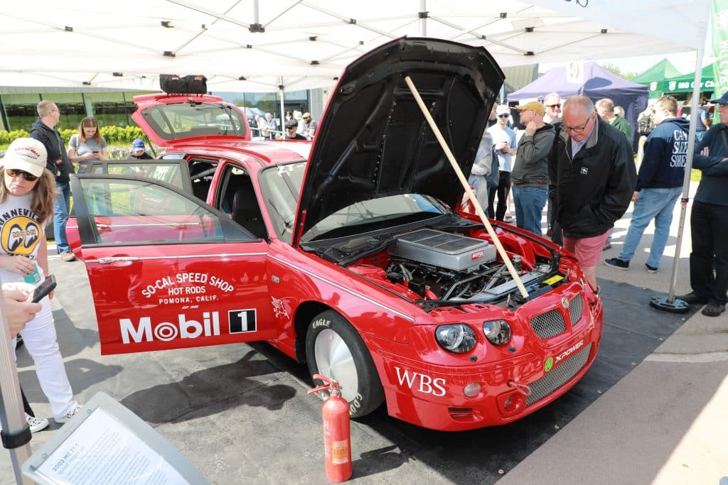 MG Centenary Celebrations - Peter James Insurance