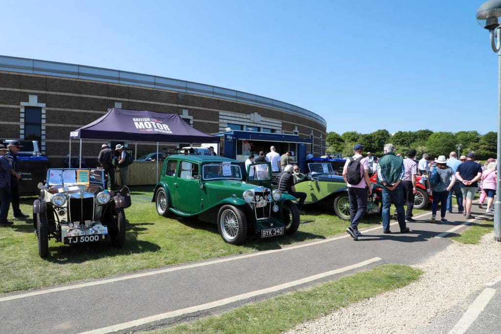 MG Centenary Celebrations - Peter James Insurance