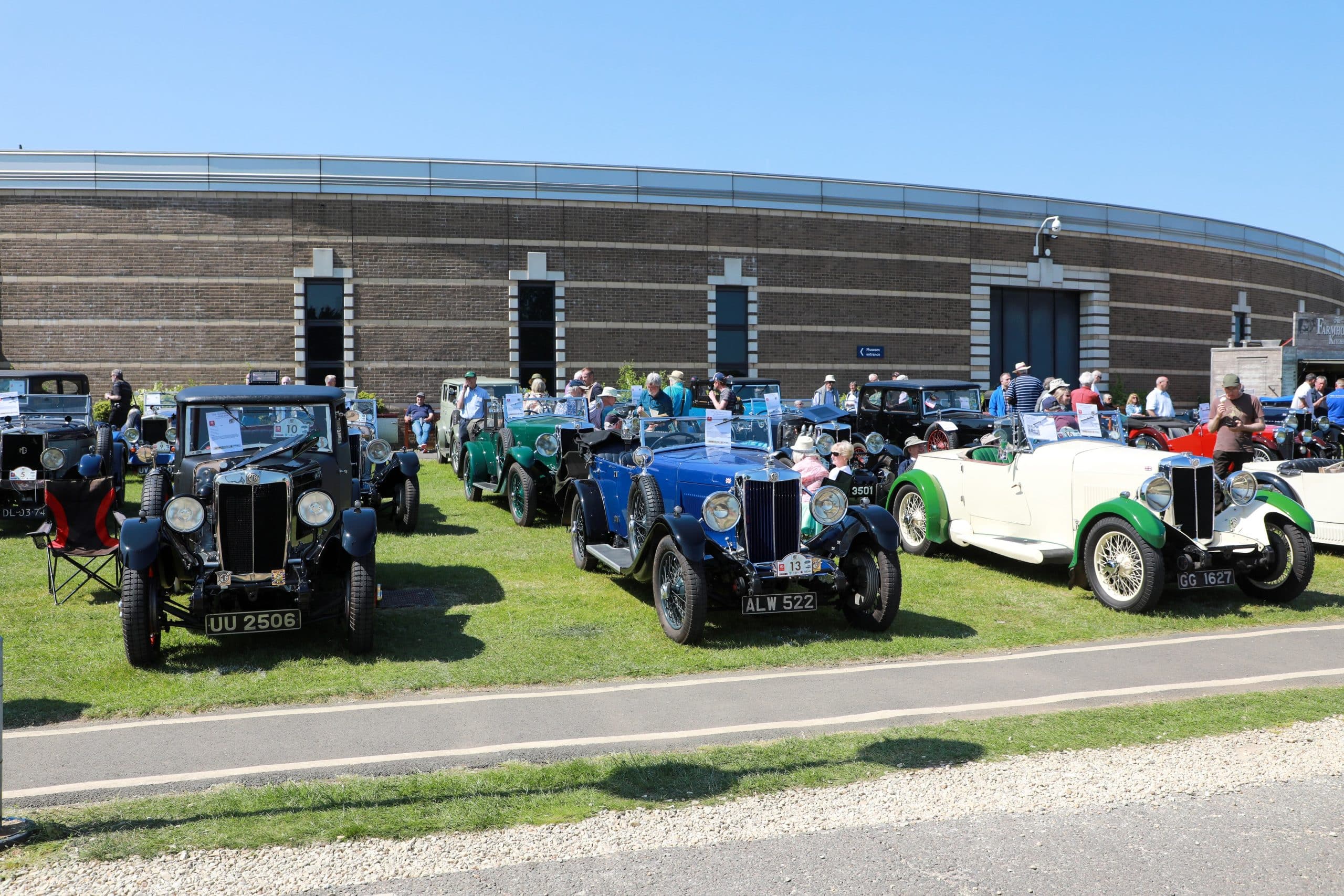 MG Centenary Celebrations - Peter James Insurance