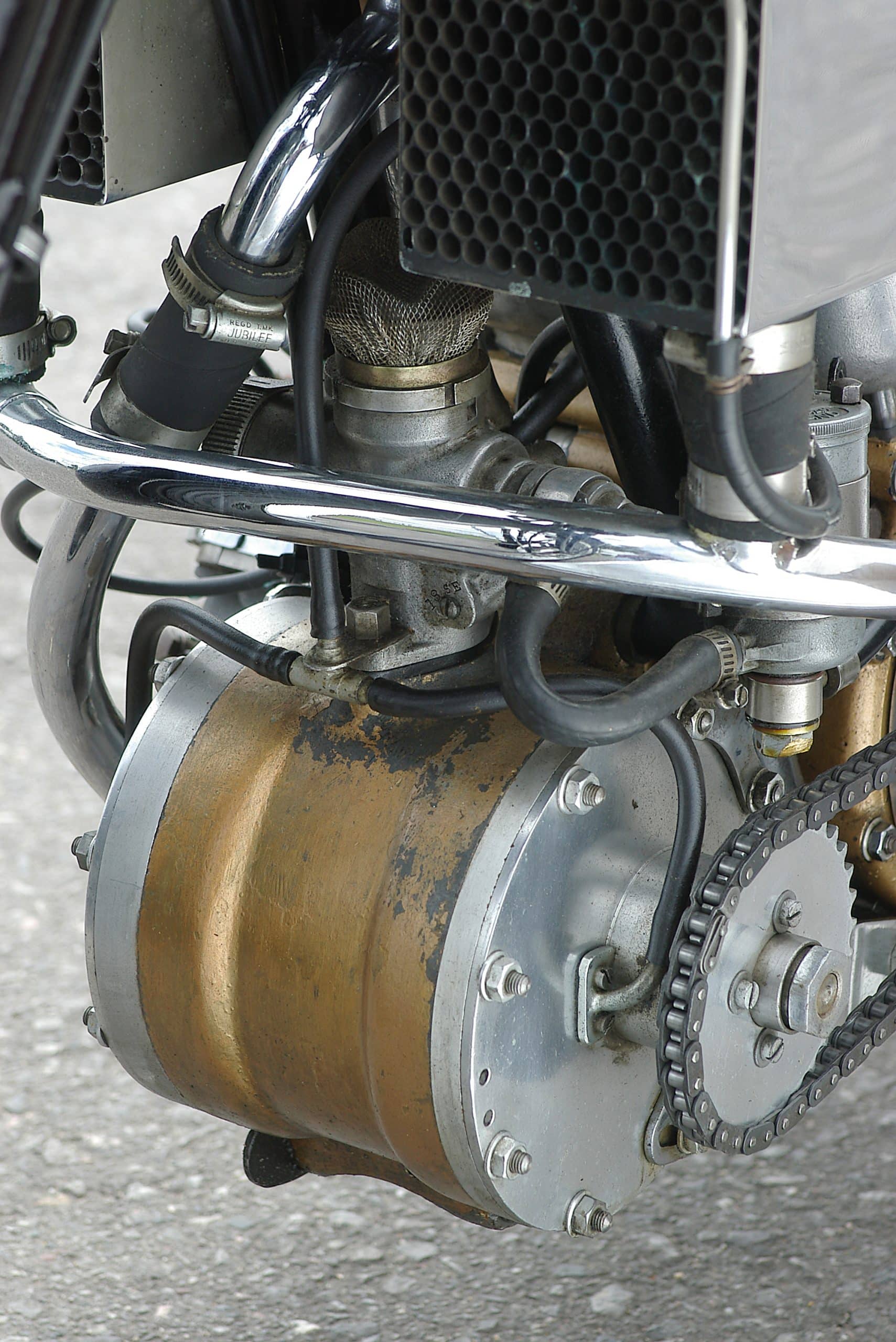 The supercharged AJS V4 - Britains most exotic racer, ever!