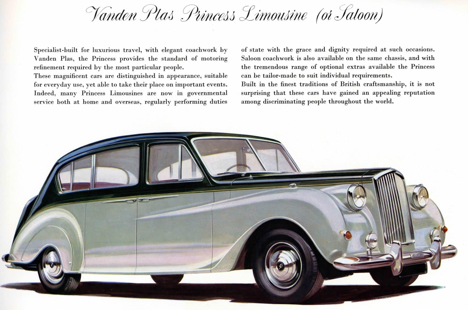 Vanden Plas History and the legacy of Kingsbury Works - Peter James ...