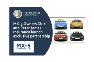 Exciting new exclusive partnership with MX-5 Owners Club - Peter James ...