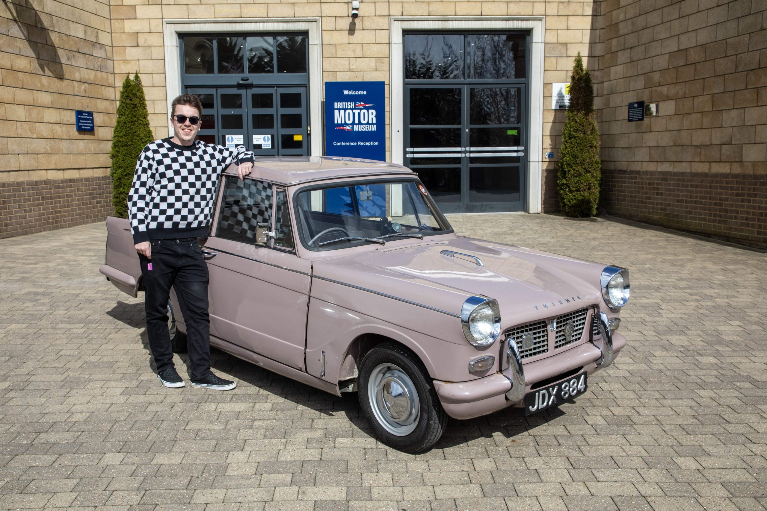 Triumph Herald on loan to Josh in Classic Car Loan Project - Peter ...