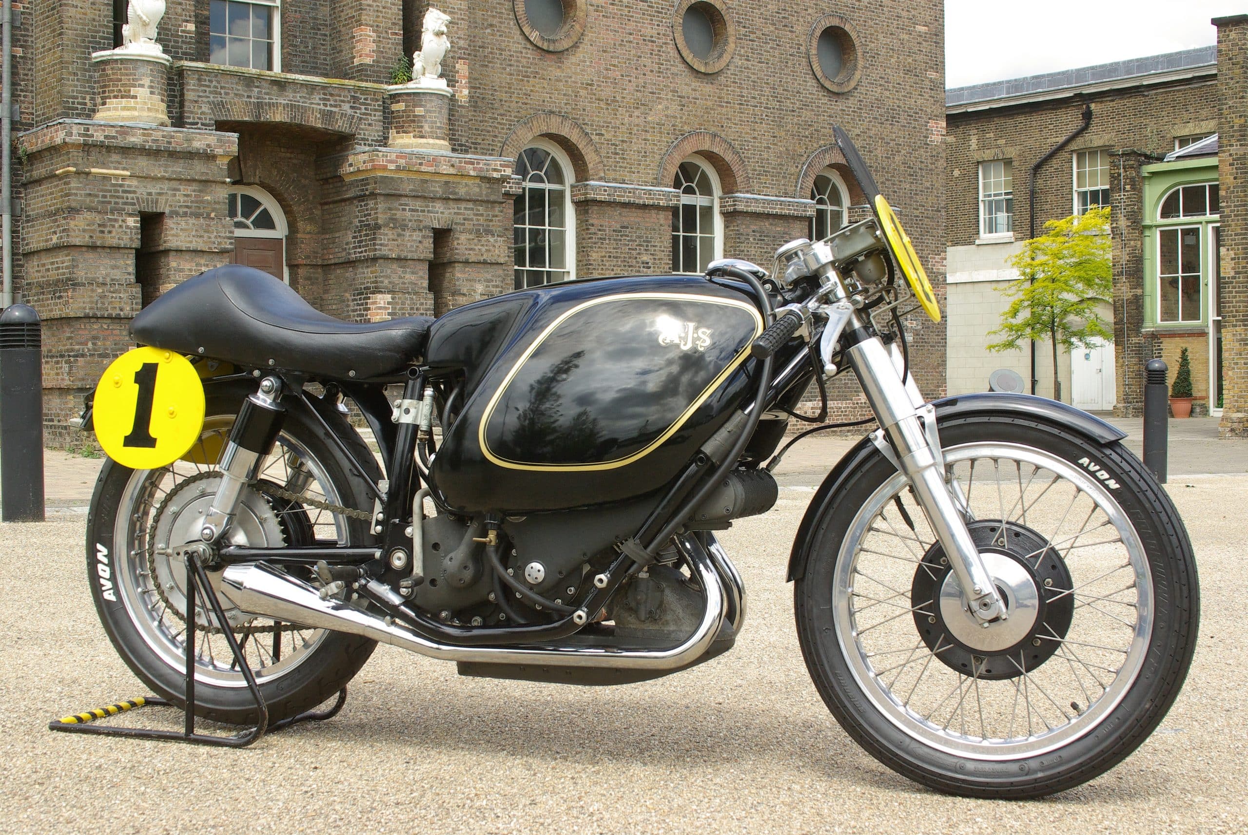 AJS 500cc Grand Prix racer - Peter James Insurance