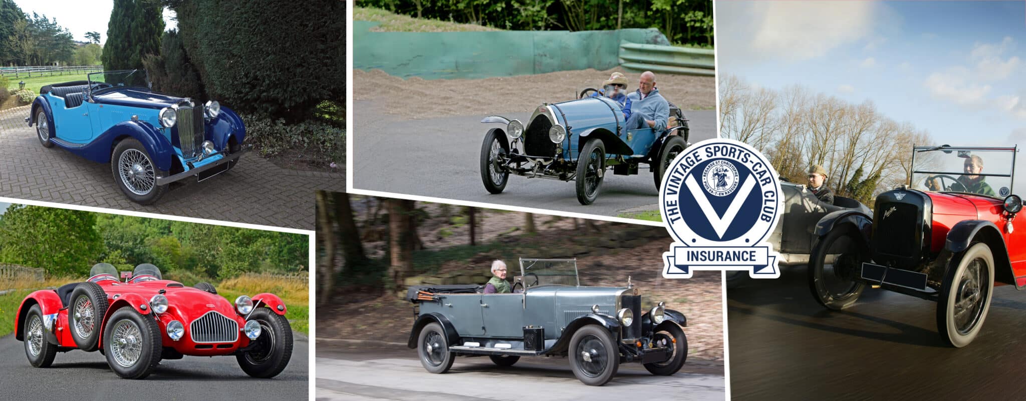 Vintage Sports-Car Club Insurance - Peter James Insurance